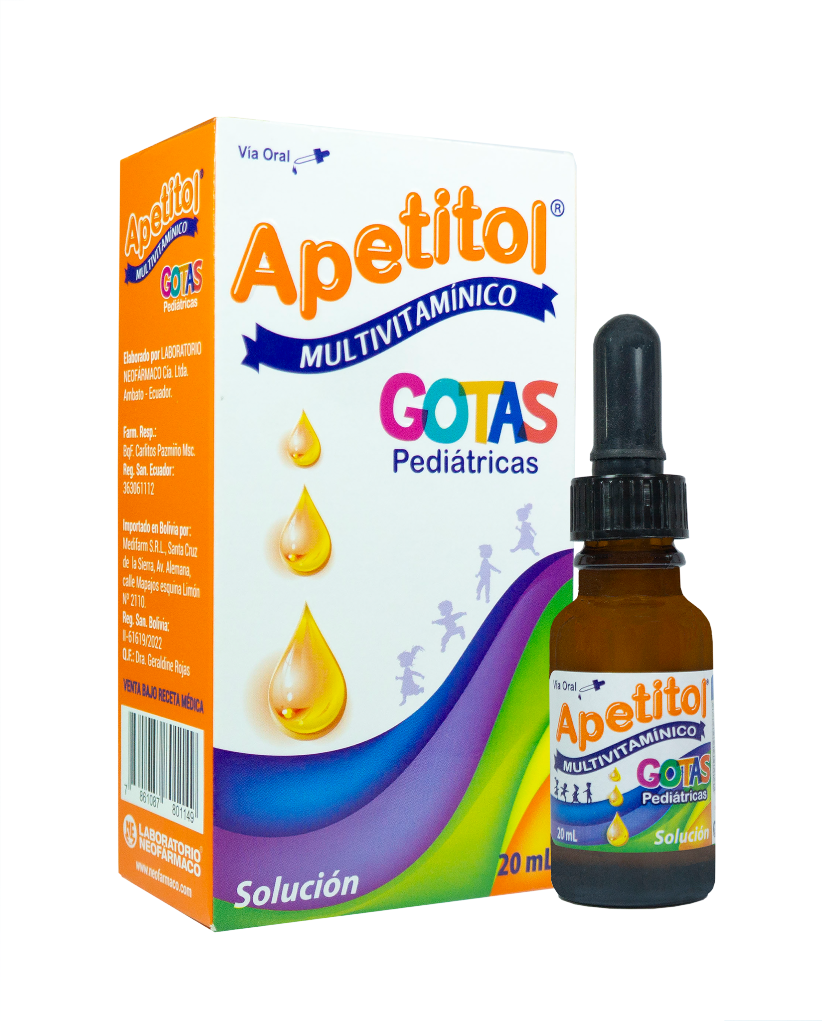 Apetitol Gotas Pediátricas – Neofarmaco Ecuador